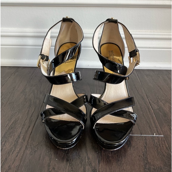 Michael Kors | Shoes | Michael Kors Strappy Heels | Poshmark